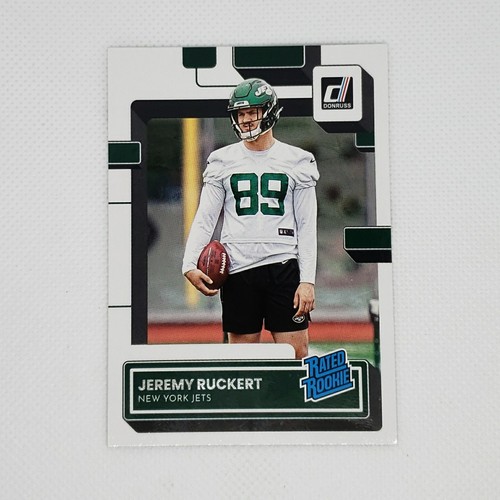2022 Panini Donruss Football #391 Jeremy Ruckert RC Rated Rookie Card ...