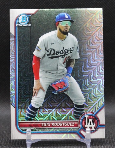 2022 LUIS RODRIGUEZ Bowman Baseball Mojo Refractor #BCP-47 Dodgers MLB ...