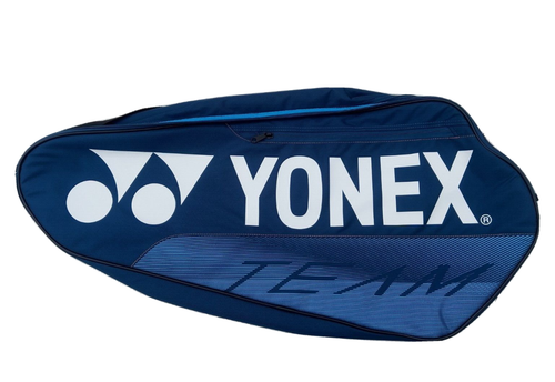 Yonex Team 3 Racquet Bag (Blue) for Tennis, Badminton, or Squash ...