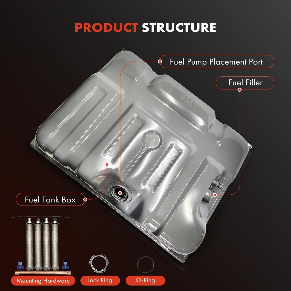 38 Gallons Rear Fuel Tank for Ford F-100 F-250 F-350 1973-1978 F-150 ...