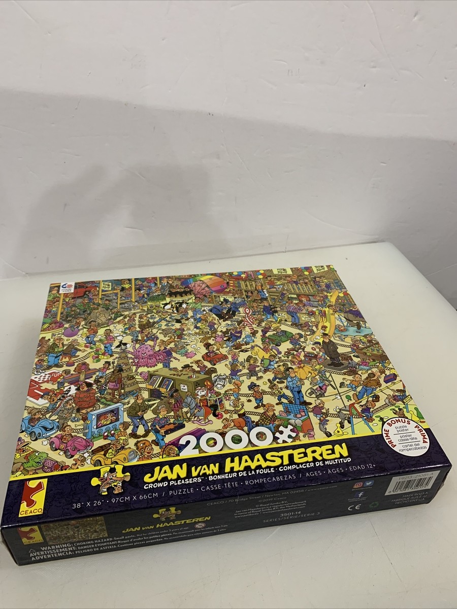 Jan Van Haasteren Crowd Pleasers Puzzles Video Jan Van Haasteren 'In