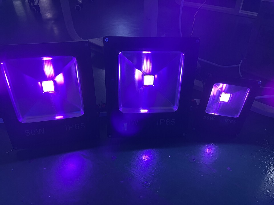 10W20W30W50W UV 365nm ultraviolet LED Light Curing Fluorescence ...