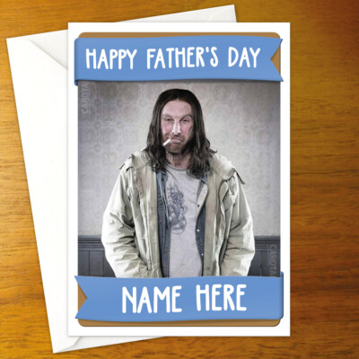 SHAMELESS Personalised FATHER'S DAY Card - personalized dad frank ...