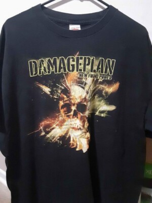 Authentic Vintage Dimebag Darrell New Found Power Damageplan Shirt (XL ...