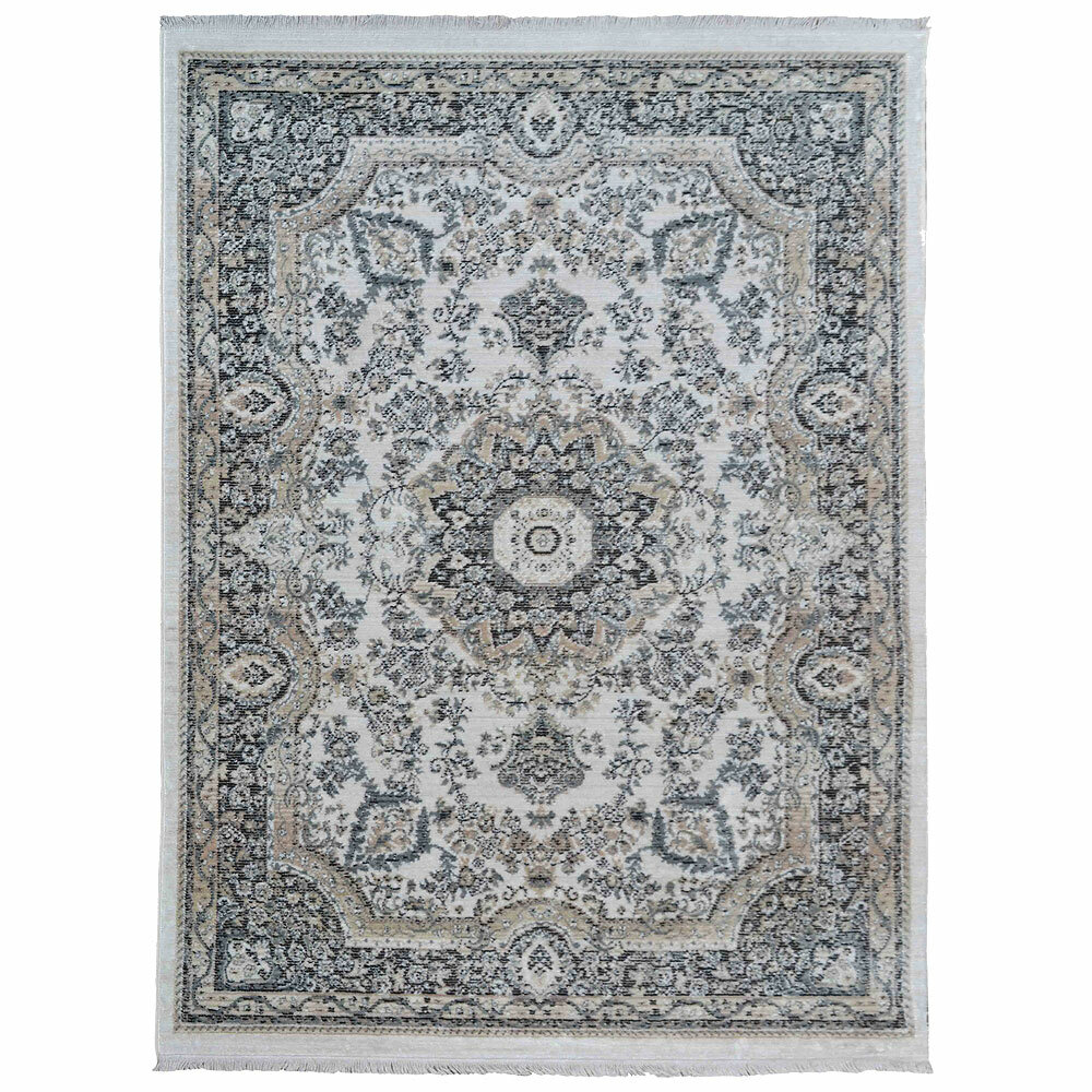 Machine Woven Cross Weave Polyester Area Rug Oriental Multicolor BBH ...