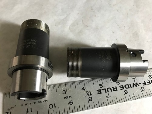 LOT 2 MAPAL HSK50 X 2-20X90 TOOL HOLDER ADAPTER K100096-02,11 ZE 1053 ...
