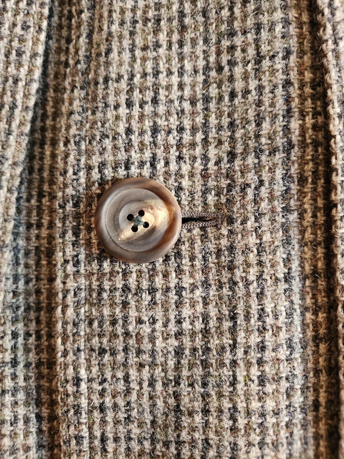 VINTAGE INVERTERE NEWTON ABBOT TWEED INVERNESS CAPE C… - Gem