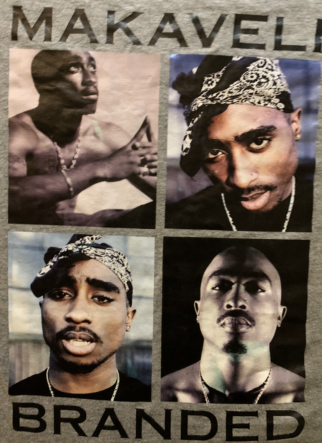 Official vintage makaveli branded Tupac/2PAC Rap Tee.… - Gem