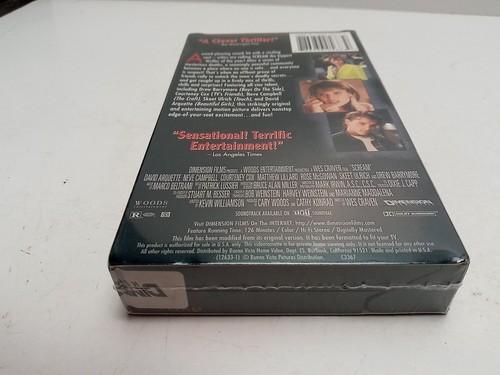 Scream (VHS, 1997) for sale online | eBay