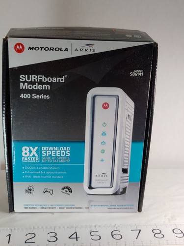 Motorola ARRIS SURFboard Wi-Fi Modem 400 Series Model: SB6141 | eBay