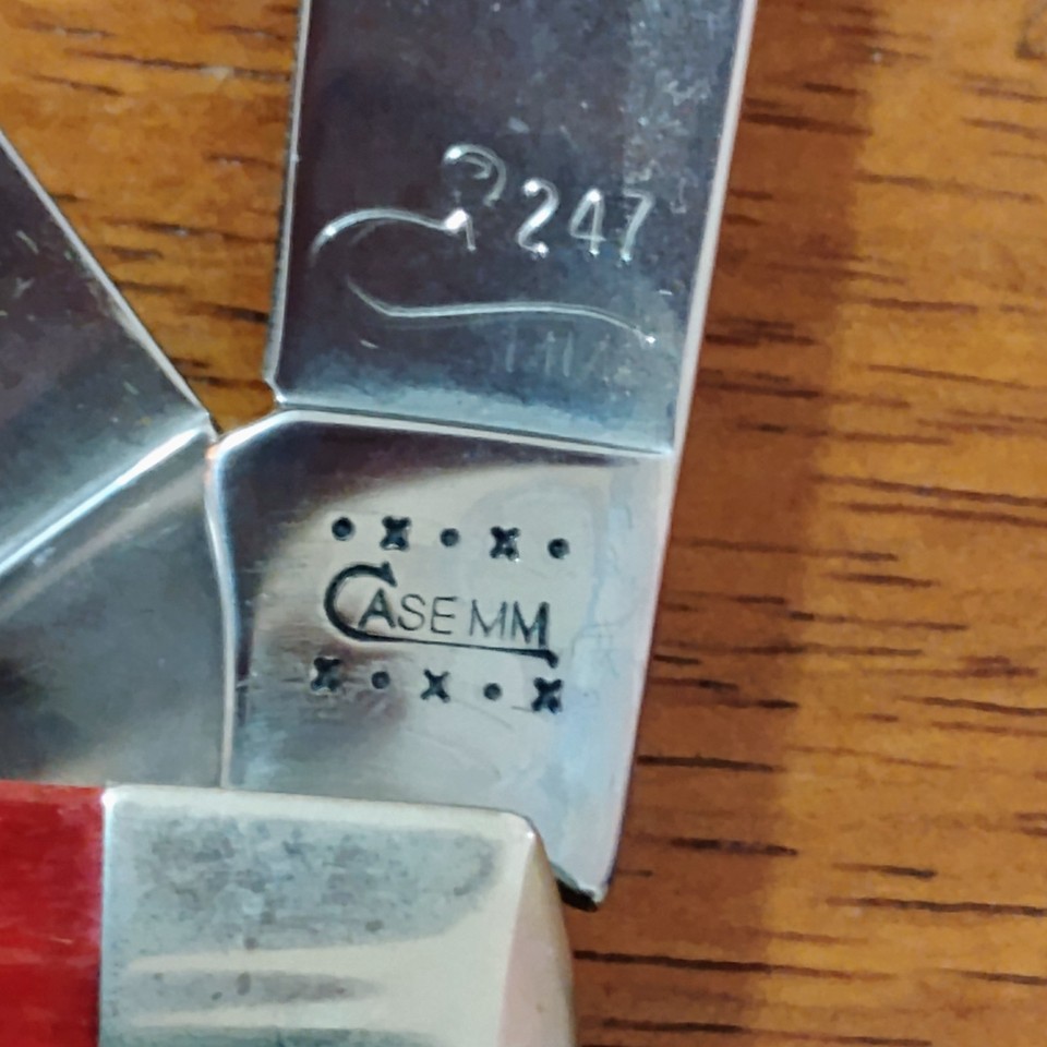 2000 CASE MM 6375 CHESTNUT BONE JUMBO STOCKMAN FROM 21st CENTURY ...