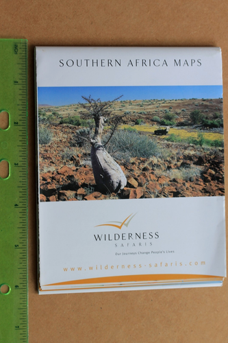 SOUTHERN AFRICA MAPS - WILDERNESS SAFARIS | eBay