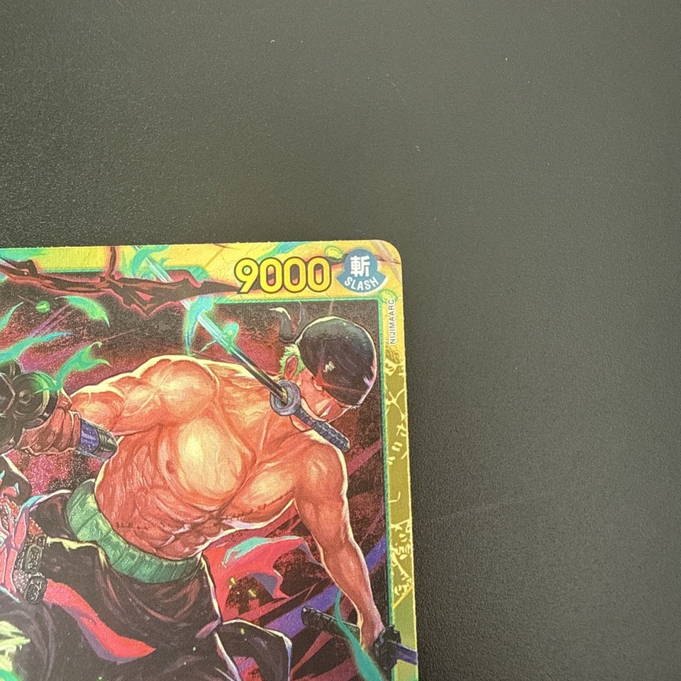 2 Roronoa Zoro OP06-118 SEC (English) One Piece Card Game 1st print. NM ...