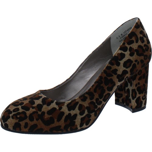 Array Womens Isabella Brown Faux Suede Pumps Heels 5 Medium (B,M) BHFO ...