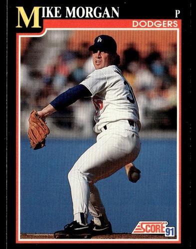 1991 Score Mike Morgan Los Angeles Dodgers #276 | eBay