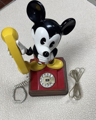 Vintage Mickey Mouse Phone Rotary Telephone Disney 1976 | eBay