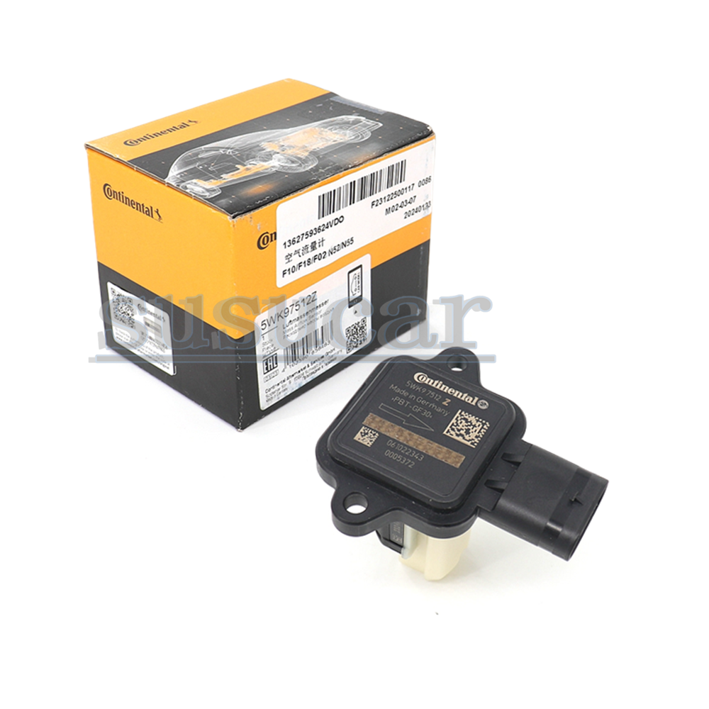 BMW 3.0 Mass Air Flow Meter Sensor MAF OEM 13627593624 Continental Af ...
