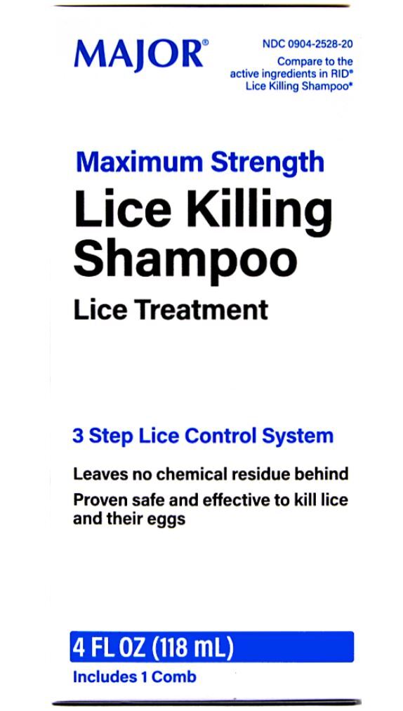 Major Maximum Strength Lice Killing Shampoo | Grelly USA