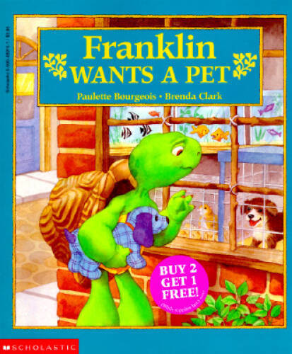 Franklin Wants A Pet - Paperback By Bourgeois, Paulette - GOOD ...