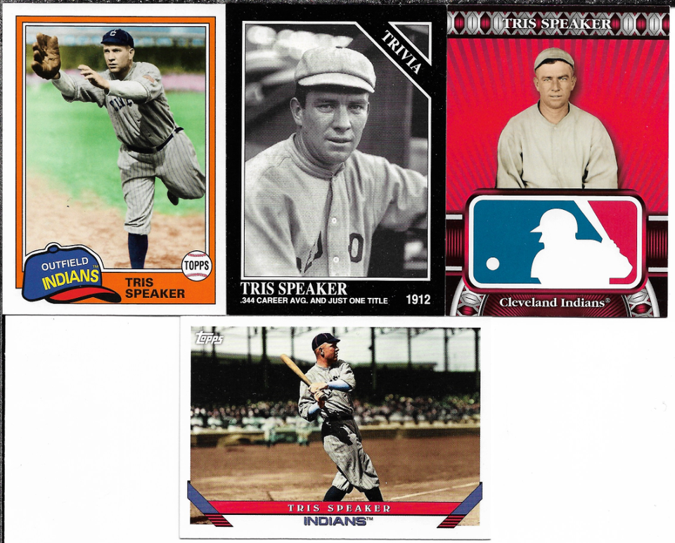 Tris Speaker 12 Card Lot with Diamond King Grey Eagle NM | eBay