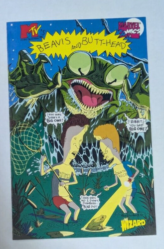 Beavis And Butthead Wizard Ashcan Mini-Comic Marvel Comics 1995 | eBay