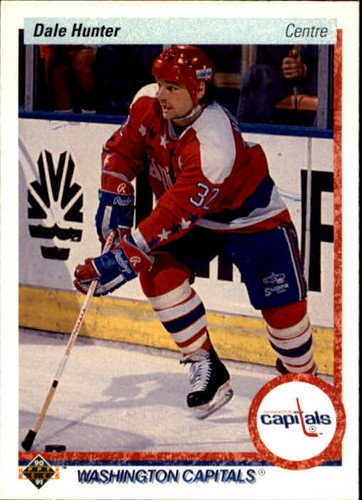 1990-91 (CAPITALS) Upper Deck French #219 Dale Hunter | eBay