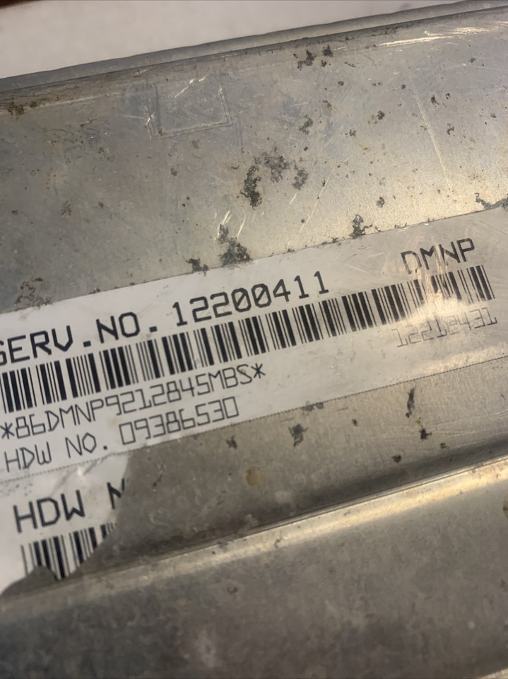 2001 2002 Chevrolet Silver Chevy Corvette C5 Engine Computer ECU ECM ...