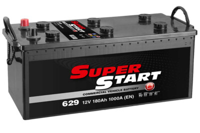 Commercial Battery 12V 180Ah 1000CCA Type 629 - Free Next Day Delivery ...