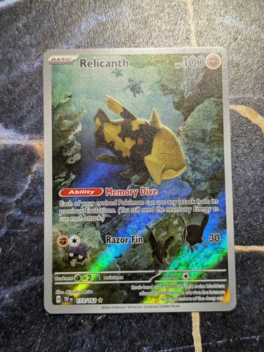Relicanth 173/162 Sv05: Temporal Forces Holo | eBay