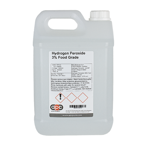 Hydrogen Peroxide 3% Food Grade - 5L *Free P&P* | eBay