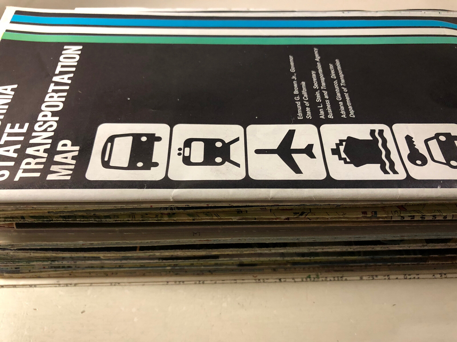 State Road Maps Lot of 20 - AAA Rand McNally Caltrans Diamond Fastmap ...