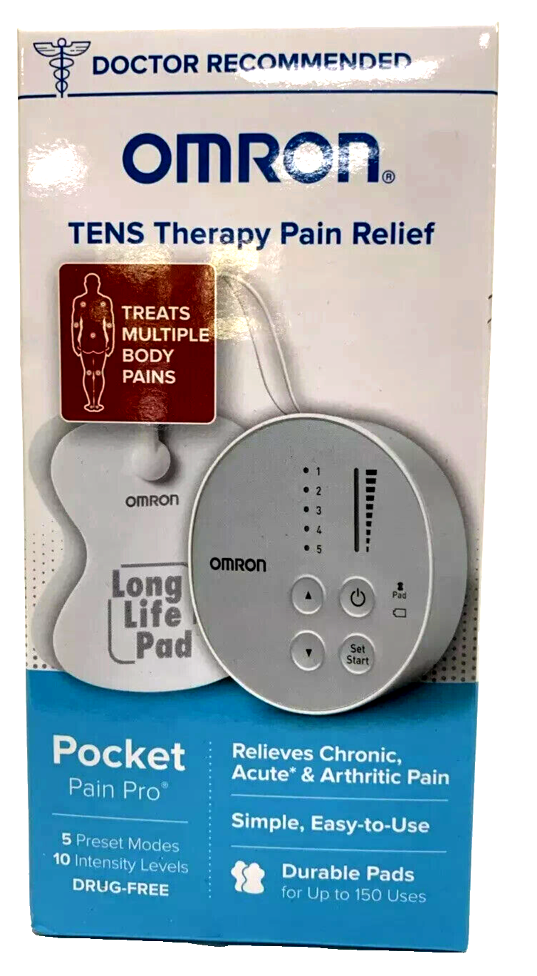 Omron Pocket Pain Pro TENS Electrotherapy Unit #001 NEW FAST FREE ...