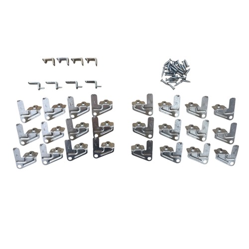 12 Sets IKEA BESTA Cabinet Book Shelf Support Left Right Bracket and ...