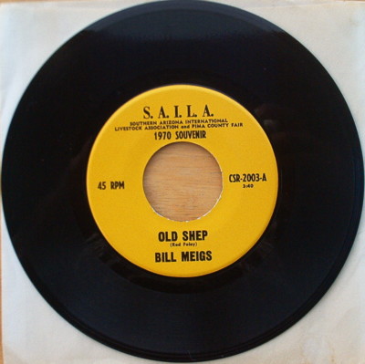 Bill Meigs Old Shep & Dean Armstrong San Antonio Rose - 1970 SAILA ...