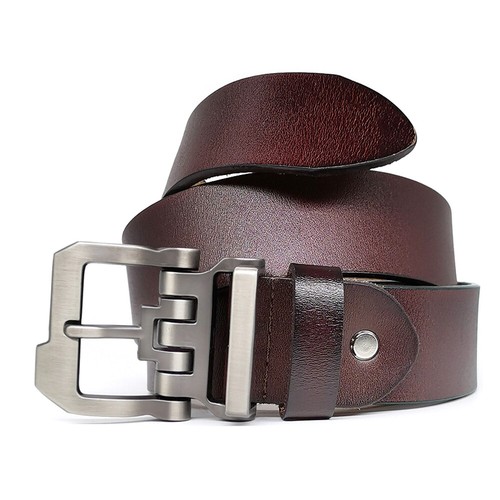 Mens Belt for Jeans Big and Tall Size 28"-64" 100% Real Leather Belts 3 ...