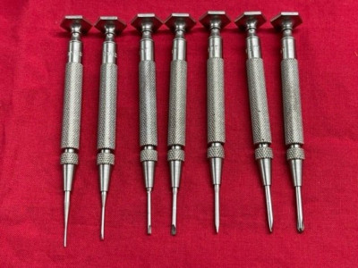 Starrett S555Z-7 Jewelers Screwdriver Set, Set of 7 IN STOCK | eBay