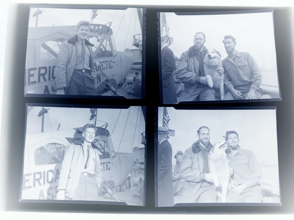 '48 Ronne Antarctic Research Expedition Beaumont Ship Old Photo ...