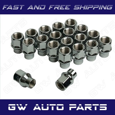 20PCs ET OPEN END CHROME WHEEL LUG NUTS 1/2"-20 Hex 3/4" | eBay