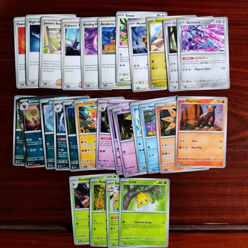 Pokémon TCG Shrouded Fable Partially Complete Set 28/64 + 11 Reverse ...