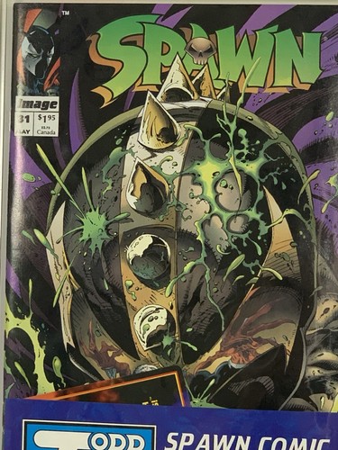 1995 Image Spawn Comic Two-pack TRU #8 & #31 W/ Nintendo Power Cardz ...