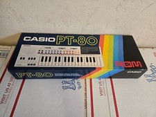 Casio Pt-80 Musical Keyboard Vintage World Rom Ro551 for sale online | eBay