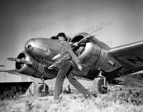 8x10 Druck Amelia Earhart Lockheed Electra 10E Special #AE90 | eBay