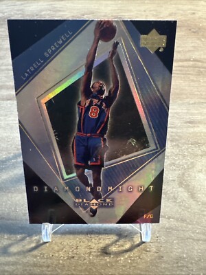 1999-00 Black Diamond Might #DM5 Latrell Sprewell New York Knicks Free ...