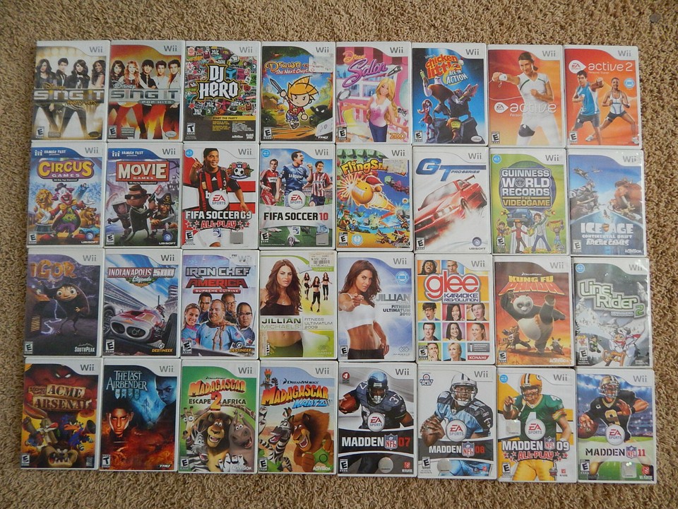Nintendo Wii Games! Choose from Selection! $3.95-$5.95 Each! Buy 3 Get ...