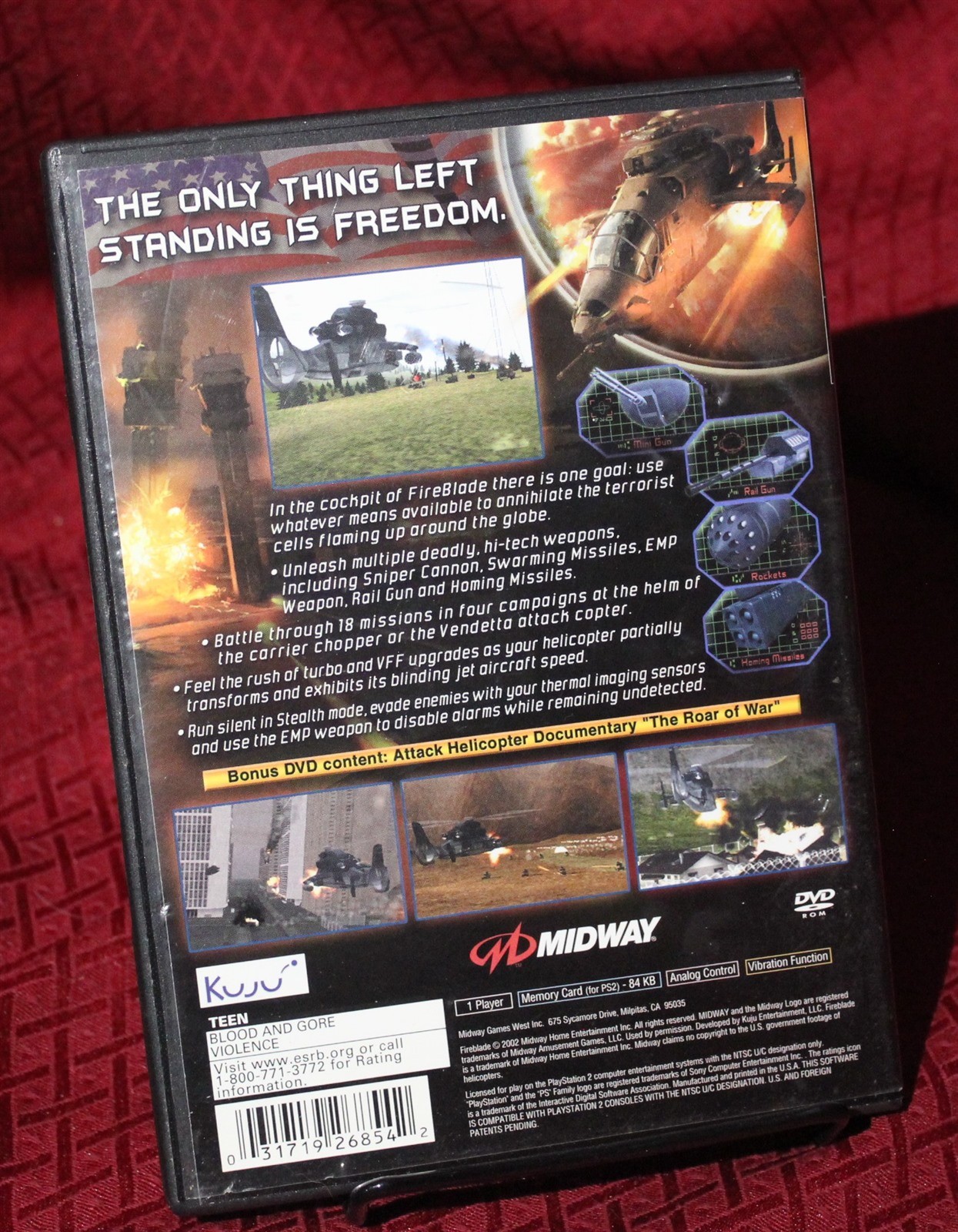Fireblade Fire Blade PS2 Sony Playstation 2 Complete CIB Midway | eBay