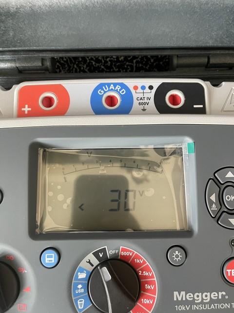 Megger S1-1068 10 KV DC Insulation Resistance Tester S1 1068 for sale ...