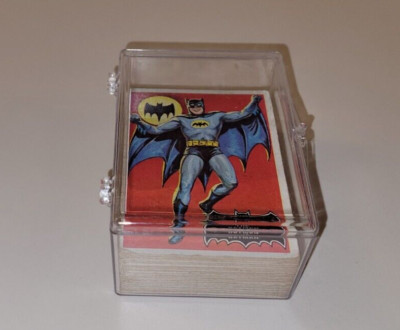 1966 BATMAN Black Bat TRADING CARD SET 51/55 Topps BATMAN ROOKIE CARD ...