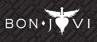 Bon Jovi Band Logo vinyl decal sticker Car Truck Hard Rock Hair Band ...