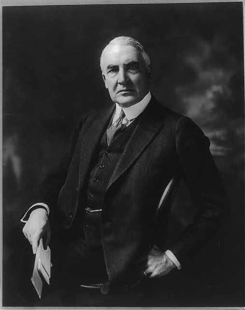 Warren Gamaliel Harding,1865-1923,29th President of the United States ...