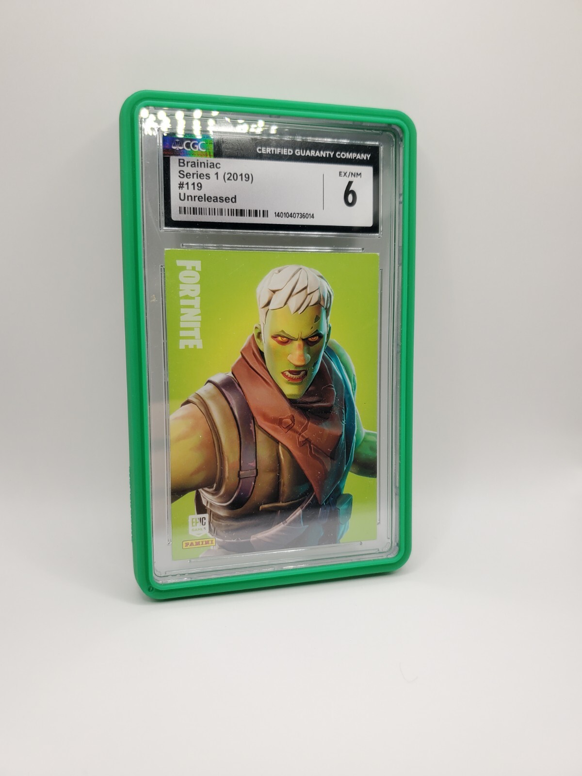 2019 Panini Fortnite Prototype Unreleased Brainiac (Jonsey) Cgc 6 | eBay